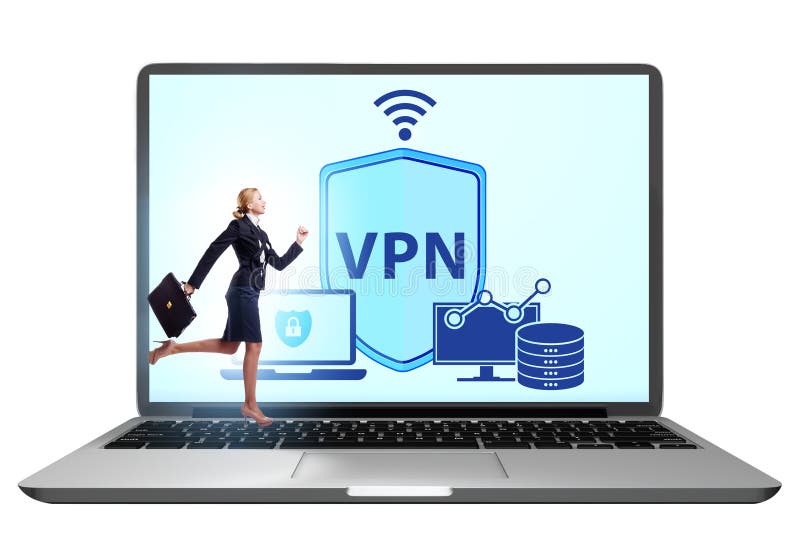 Virtual Private Network VPN Cyber Concept Stock Photo - Image of mobile ...