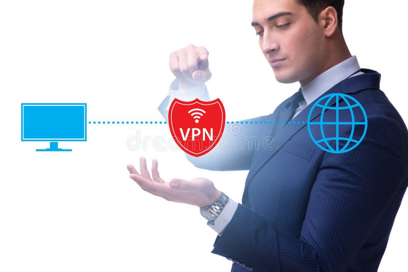 Virtual Private Network VPN Cyber Concept Stock Image - Image of ...