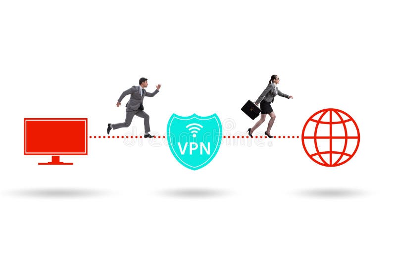 Virtual Private Network VPN Cyber Concept Stock Photo - Image of ...