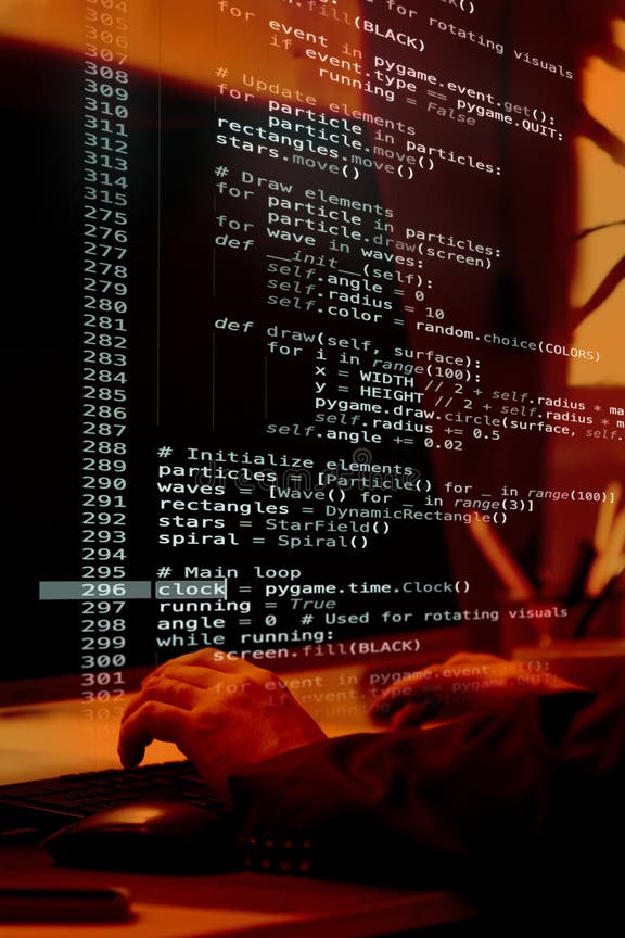 Virtual Projection of Fictional Code with Dynamic Elements, Highlighting Collaboration between ...