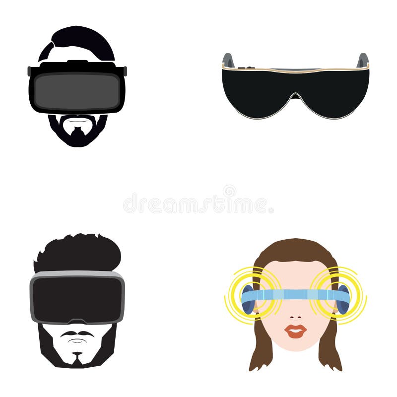 Virtual reailty gaming stock vector. Illustration of concept - 90957489