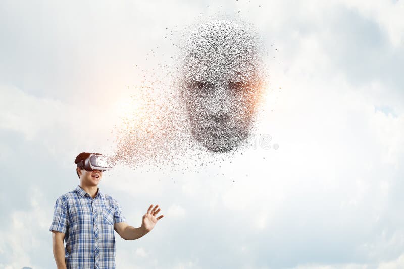 Virtual Reality and Artificial Intelligence Concept Stock Image - Image ... Virtual Reality and Artificial Intelligence Concept Stock Image - Image ...