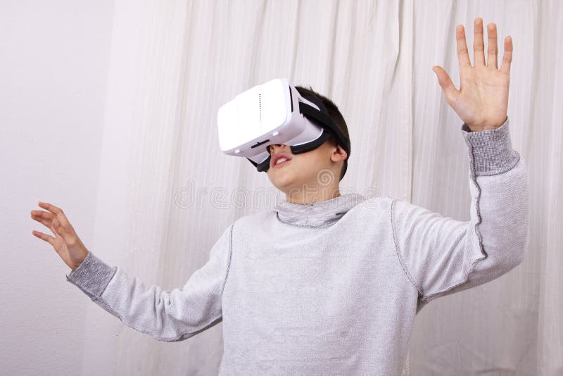 Virtual reality stock image. Image of simulator, viewer - 70787083