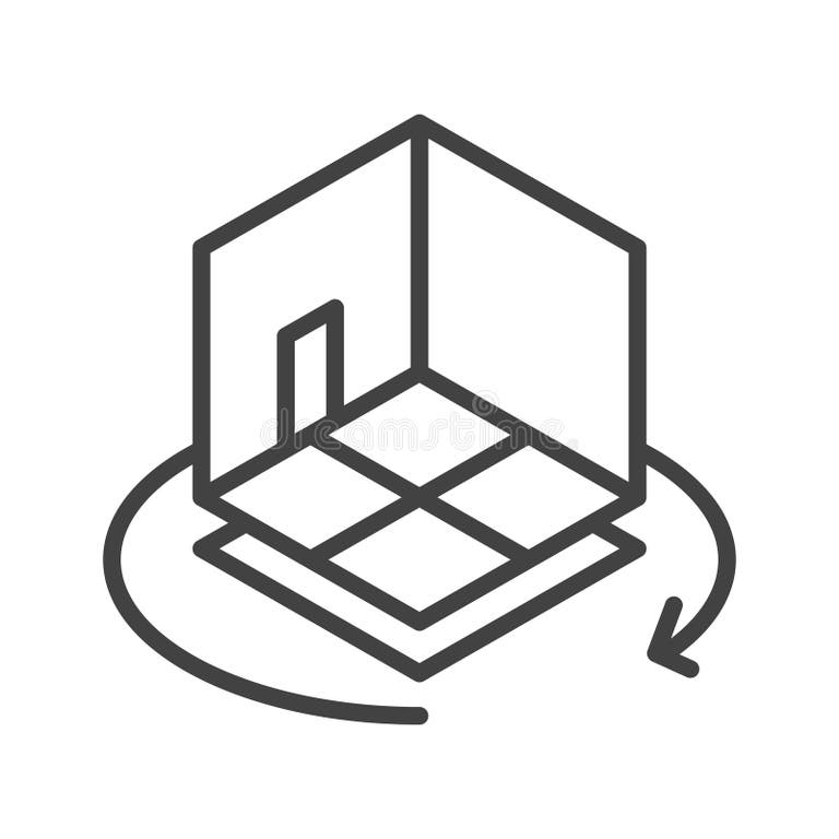 Virtual reality cube icon stock vector. Illustration of symbol - 310879350