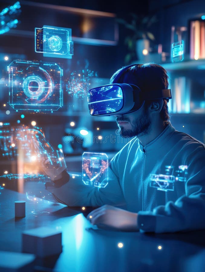 A Virtual Reality Designer Creates Innovative Experiences in a Modern ...