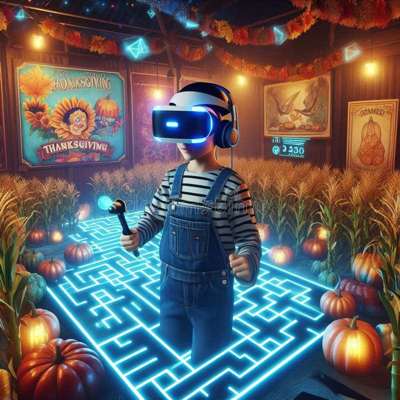 37 11 Virtual Reality Experience of Exploring a Holographic Cor Stock ...