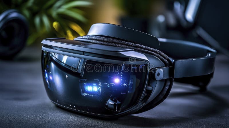 Virtual Reality Experience Immersive Headset Usage in a Modern ...