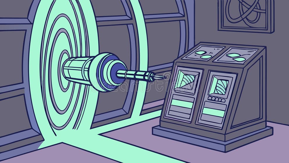 Virtual Reality Gaming Setup, Immersive Digital Entertainment. Vector ...