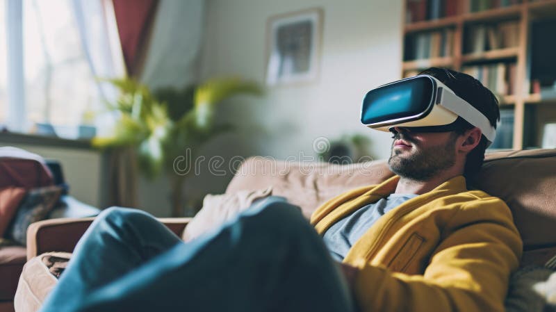 Virtual Reality Glasses Become His Window into Another World, Where he ...