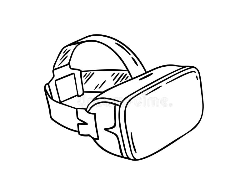Vr Glasses Sketch Stock Illustrations – 369 Vr Glasses Sketch Stock ...