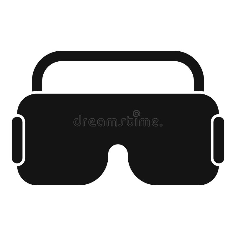 Virtual Reality Glasses Providing Immersive Experience Icon Stock ...