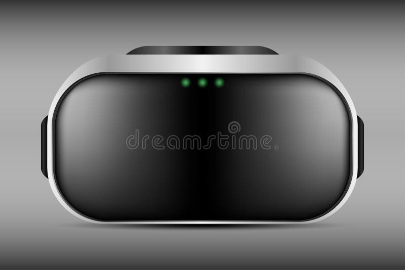 Virtual Reality Glasses. VR Optical Head Display. Digital Cyberspace ...