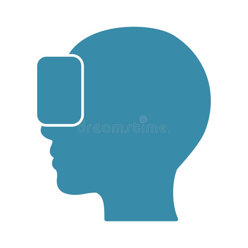 Virtual Reality Glasses, VR Glasses Sign Isolated Stock Vector ...