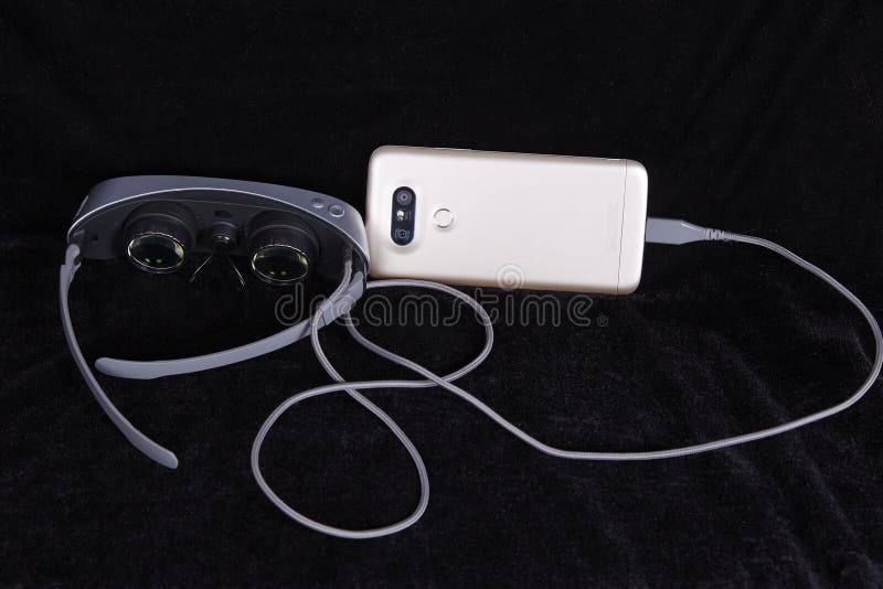 Virtual Reality Glasses , Wearable Technology Stock Image - Image of ...