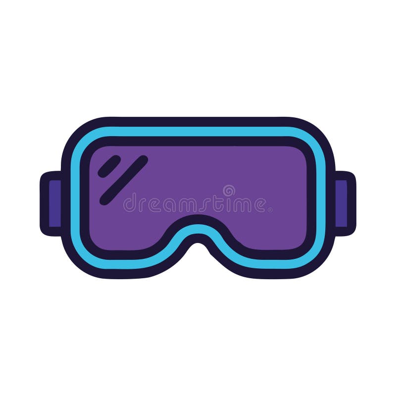 Virtual Reality Goggles Virtual Reality Technology Icon Stock ...