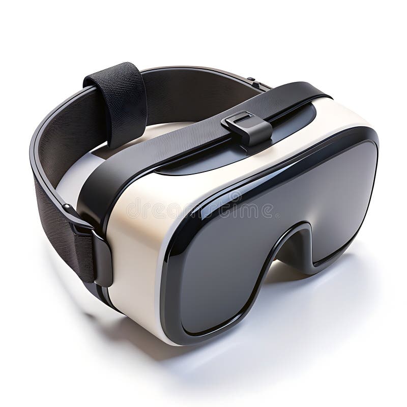 Virtual Reality Googles Headset, Vr Googles Isolated on a White ...