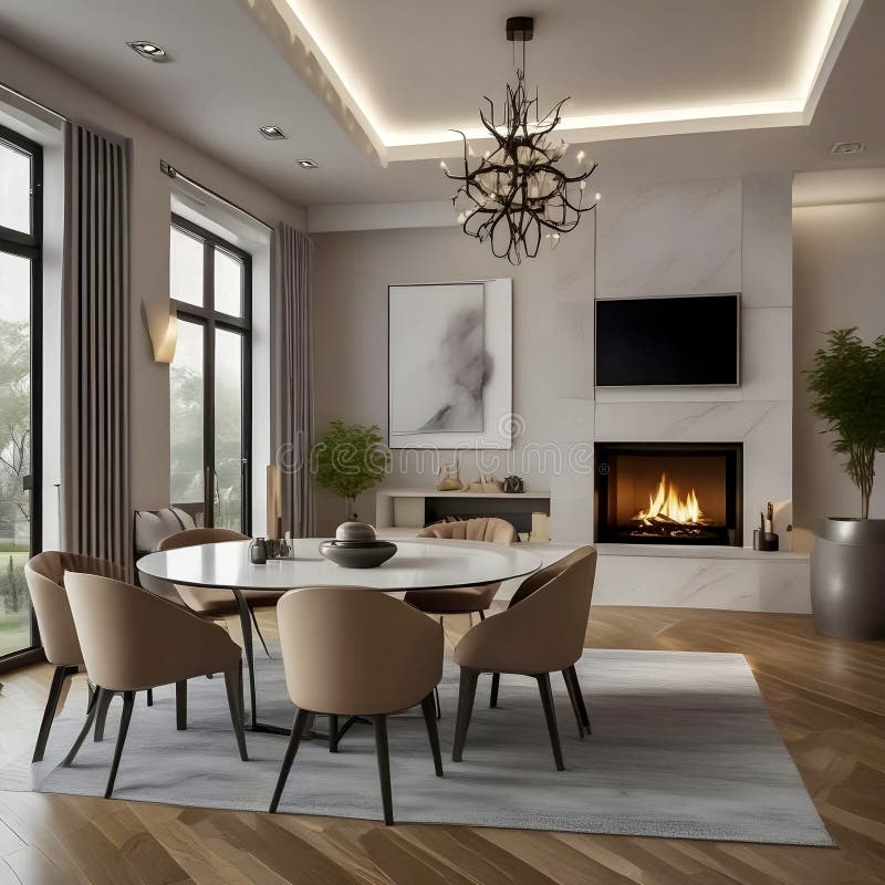 Virtual Reality Has Completely Transformed Interior Design. Stock Photo ...