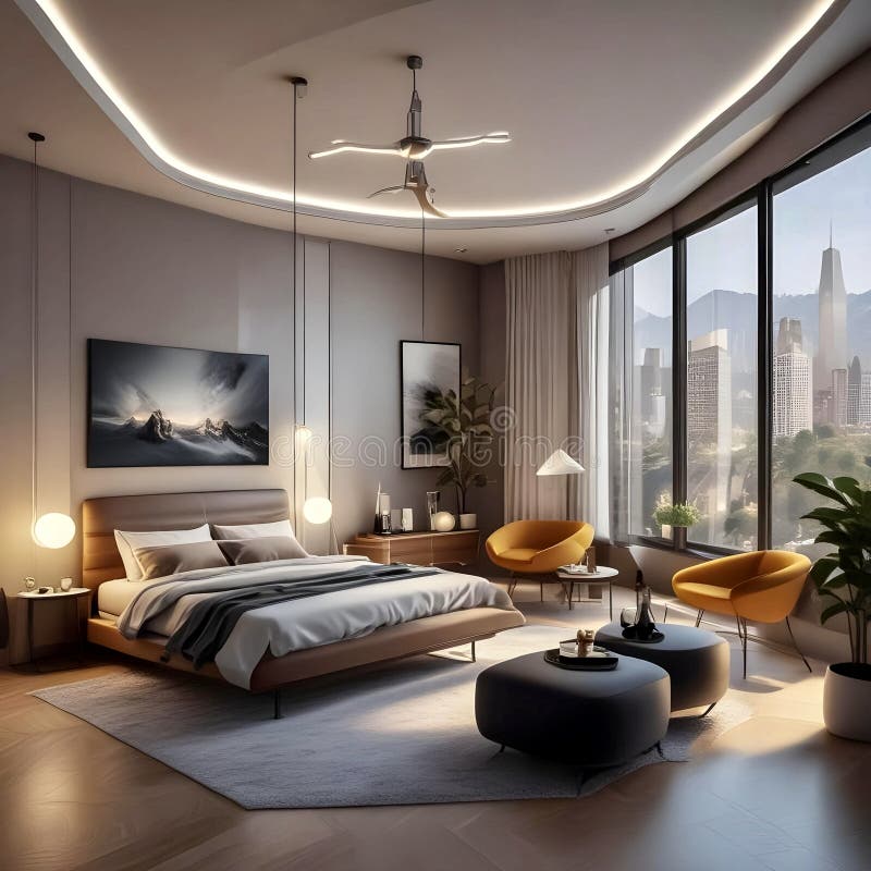 Virtual Reality Has Completely Transformed Interior Design. Stock Photo ...