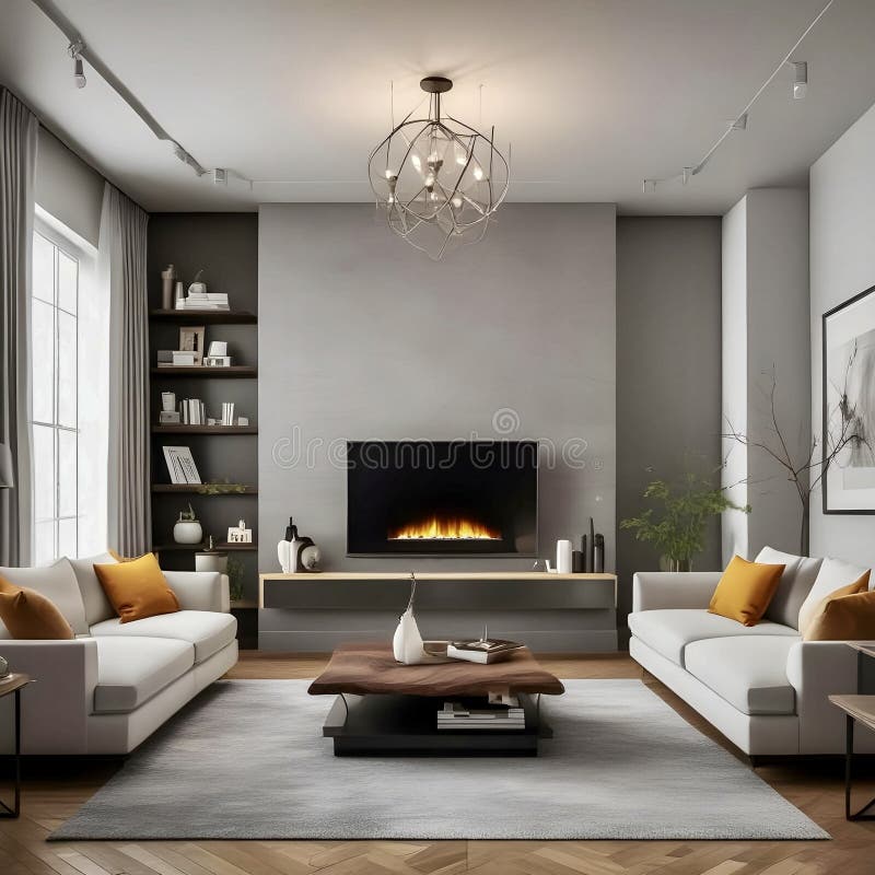 Virtual Reality Has Completely Transformed Interior Design. Stock Photo ...