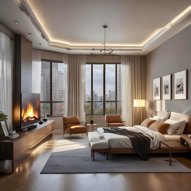 Virtual Reality Has Completely Transformed Interior Design. Stock ...