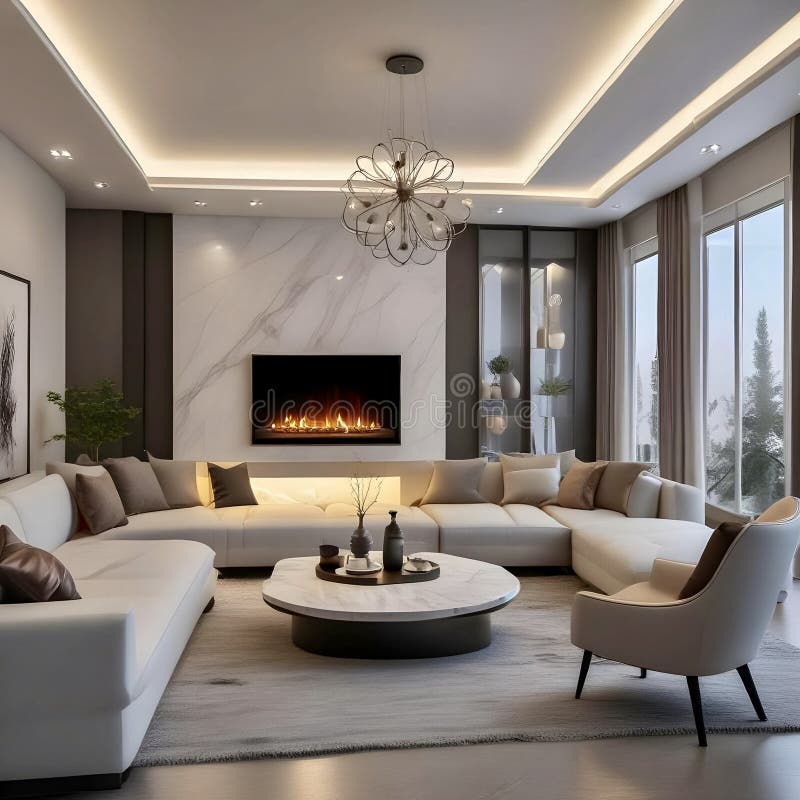 Virtual Reality Has Completely Transformed Interior Design. Stock Photo ...