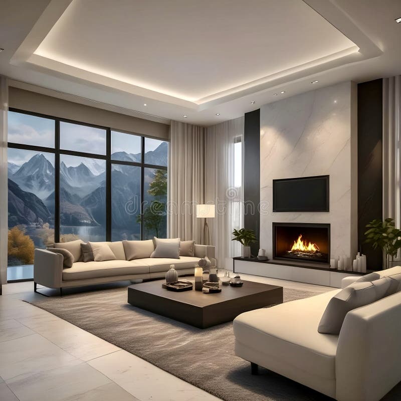 Virtual Reality Has Completely Transformed Interior Design. Stock Image ...