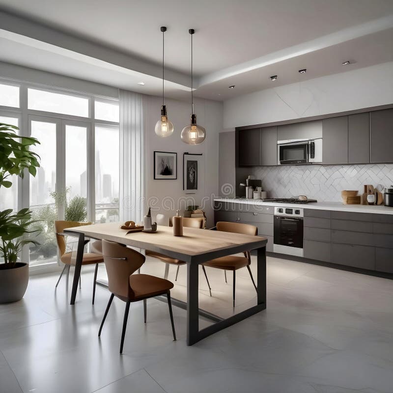 Virtual Reality Has Completely Transformed Interior Design. Stock Image ...