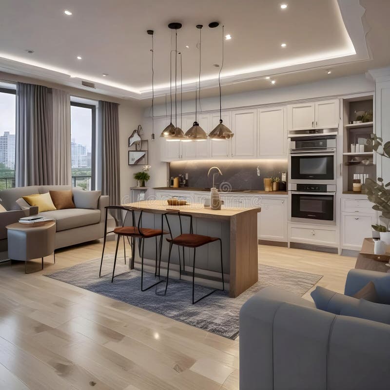 Virtual reality has completely transformed interior design. royalty ...