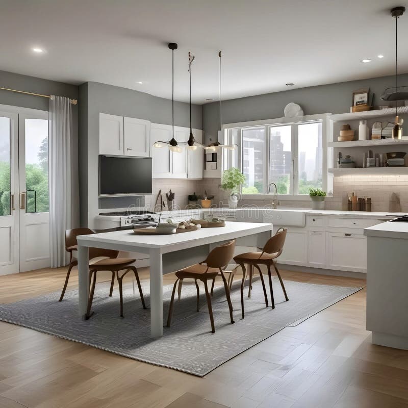 Virtual Reality Has Completely Transformed Interior Design. Stock ...