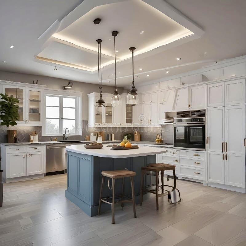 Virtual Reality Has Completely Transformed Interior Design. Stock Photo ...