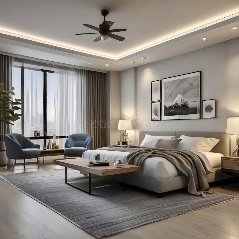 Virtual Reality Has Completely Transformed Interior Design. Stock Photo ...