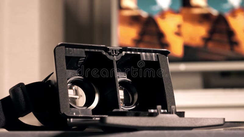 Virtual Reality Headset. Affordable VR Goggles for Modern Mobile Phone ...