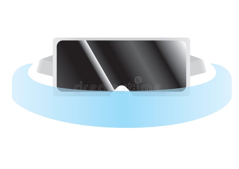 Virtual Reality Headset 360 Degree View Stock Vector - Illustration of ...