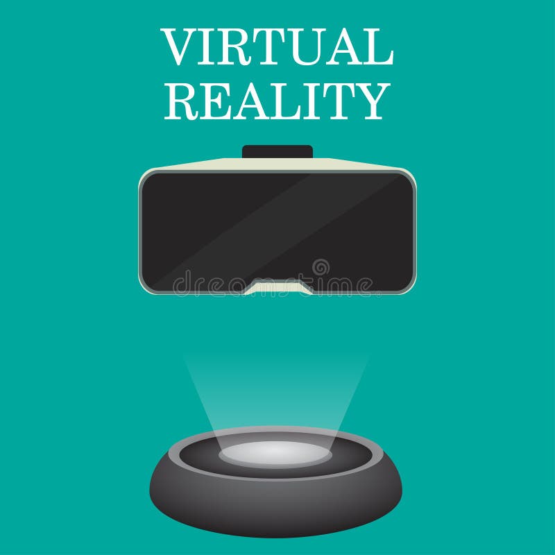 Virtual Reality Headset Icon, Flat Design, Vector, Icon, Design Stock ...