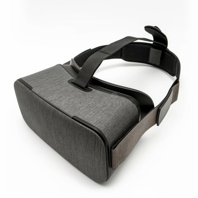 Virtual Reality Headset Isolated on White Stock Photo - Image of white ...