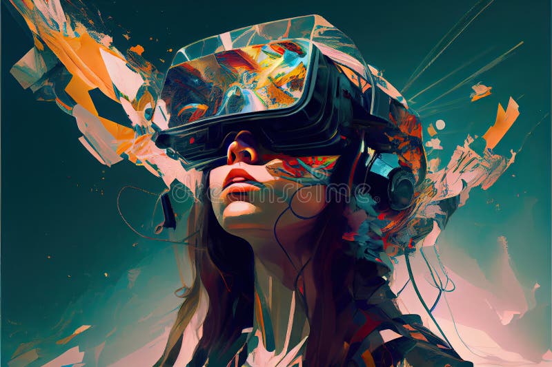 Headset Metaverse Stock Illustrations – 3,332 Headset Metaverse Stock ...