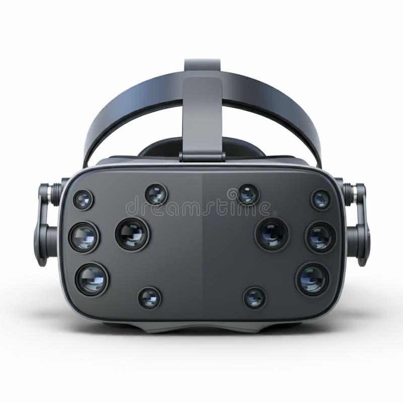 Virtual Reality Headset with Multiple Optical Sensors on the Front ...