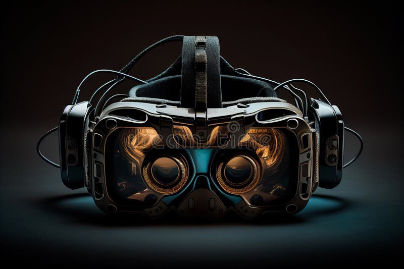 A Virtual Reality Headset, Offering an Immersive Gaming Experience ...