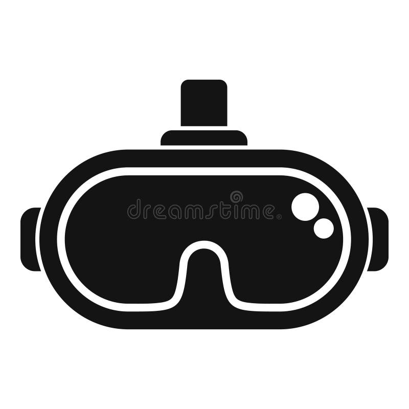 Virtual Reality Headset Providing Immersive Experience Icon Stock ...
