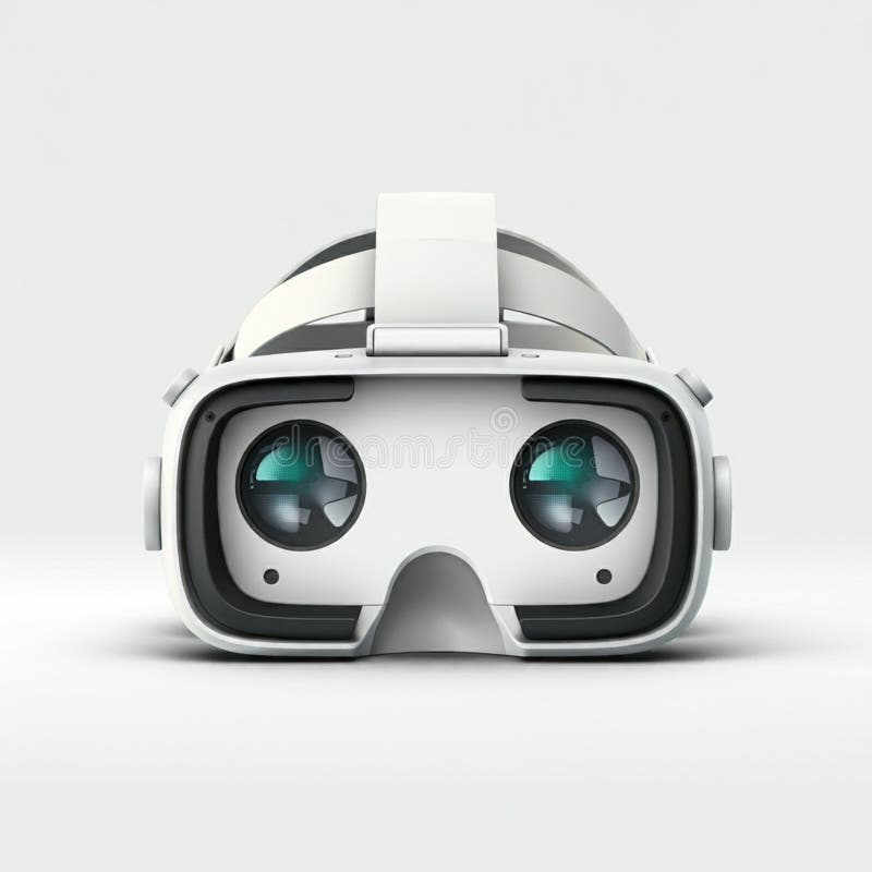 Virtual Reality Headset with a Sleek, Modern Design. it Features a ...