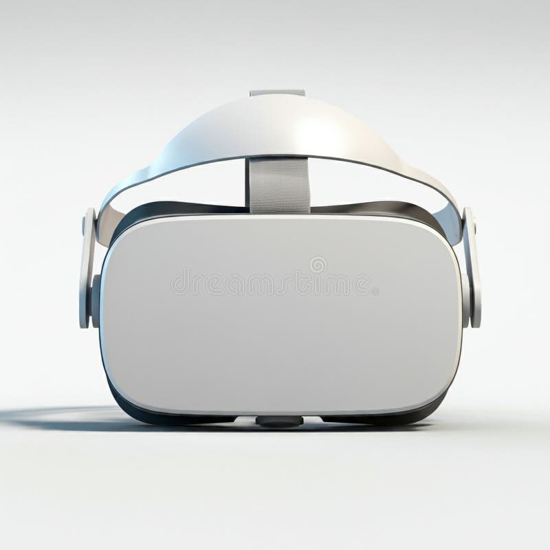 Virtual Reality Headset with a Sleek, Modern Design, Featuring a Smooth ...