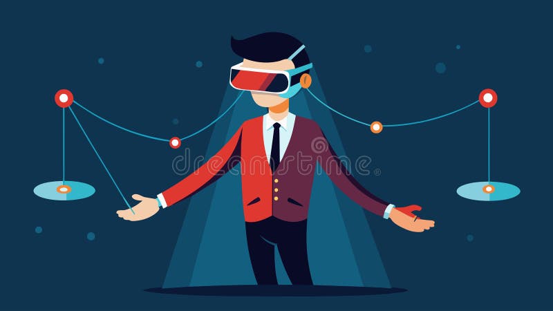 A Virtual Reality Headset that Transports the Wearer into a World of ...