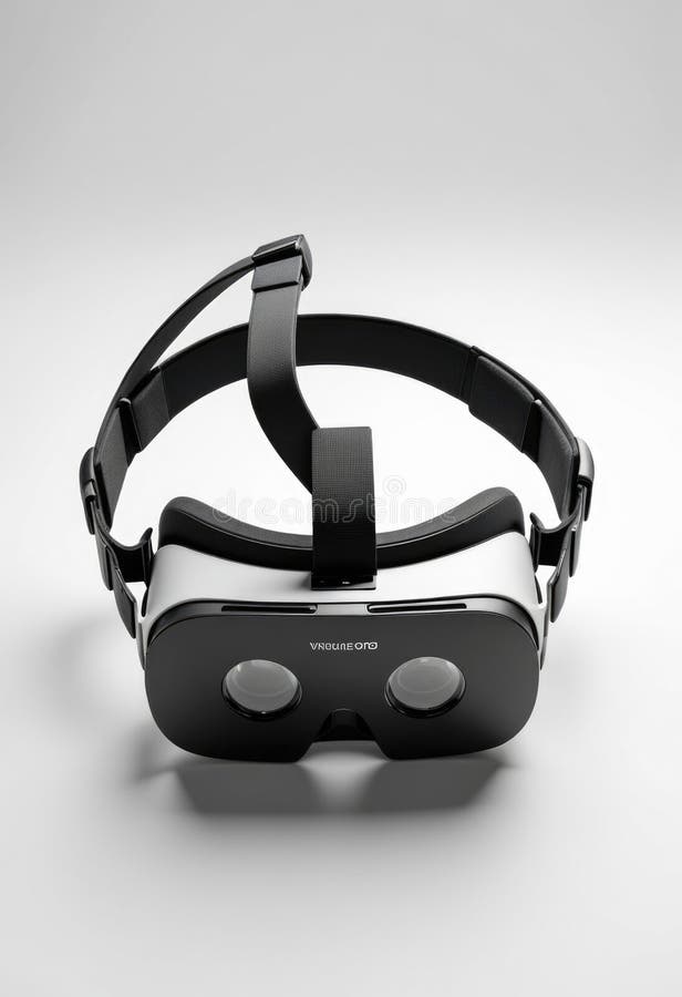 Virtual Reality Headset VR Glasses 3D Technology Modern Gadget Stock ...