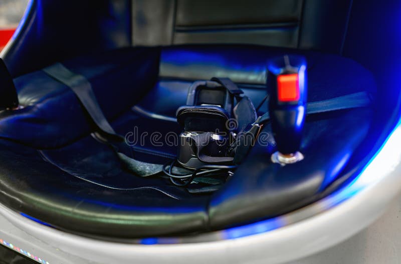 Vr Headset Gaming Chair Joystick Controls Stock Photos - Free & Royalty ...
