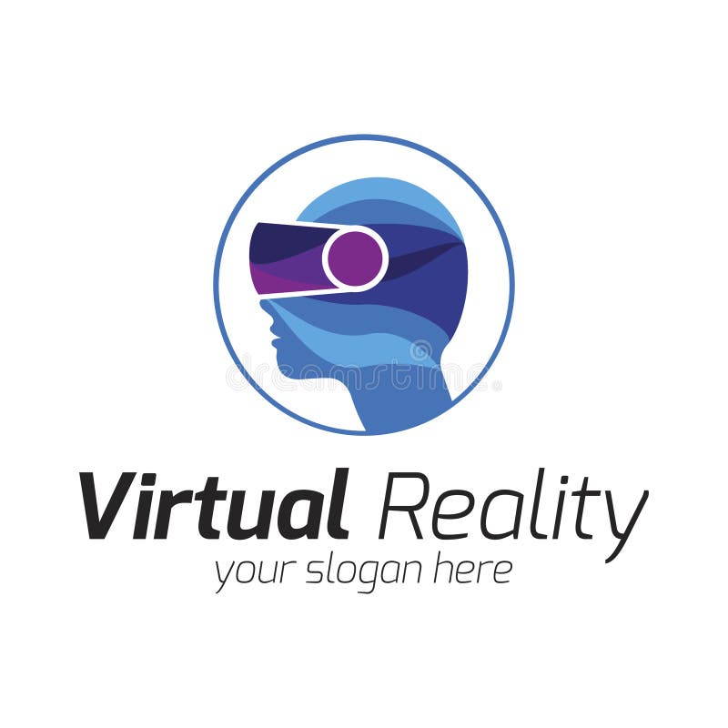 Virtual Reality Logo stock vector. Illustration of symbol - 91812926
