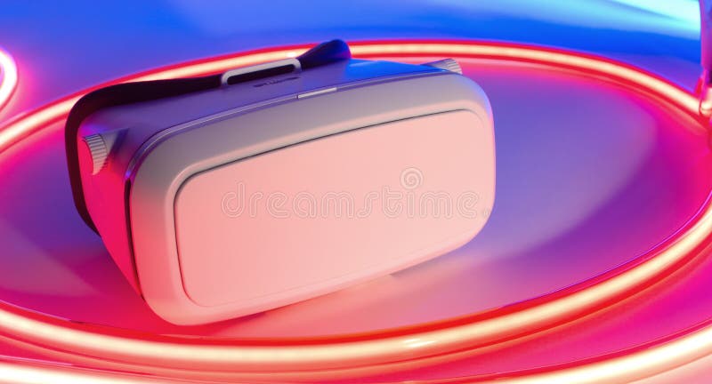 Virtual Reality Mobile Device Stock Image - Image of conception ...