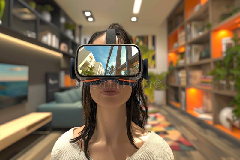 Virtual Reality Mockup Interior Design and Screen Mockup for Creative ...