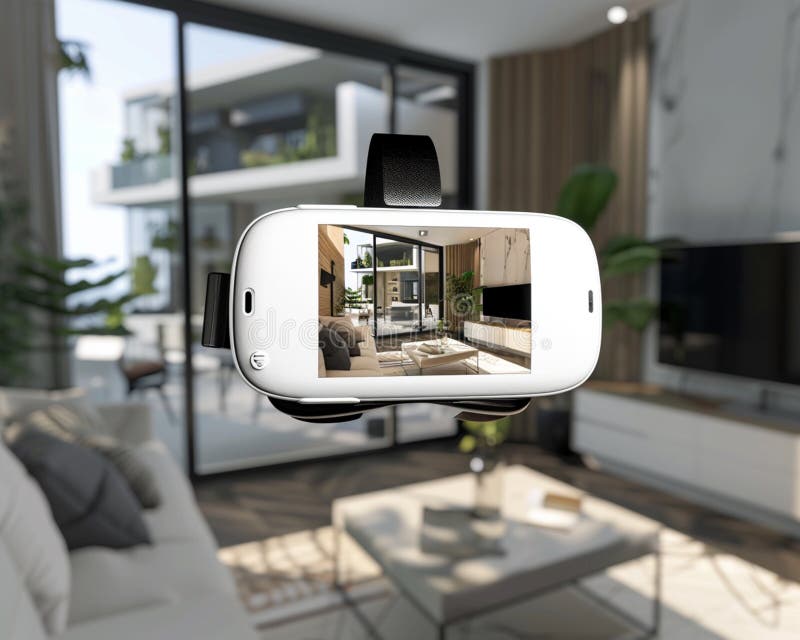 Virtual Reality Mockup Interior Design and Screen Mockup for Creative ...