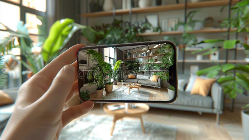 Virtual Reality Mockup Interior Design and Screen Mockup for Creative ...
