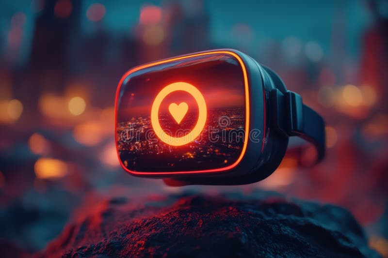 Virtual Reality Navigation, in a Vr Headset, the Location Pins Appear ...